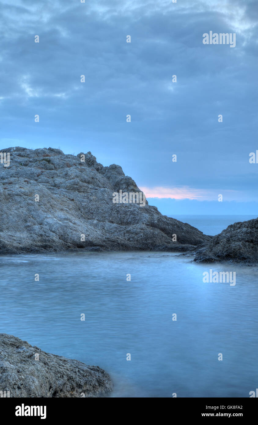 The night sea Stock Photo - Alamy