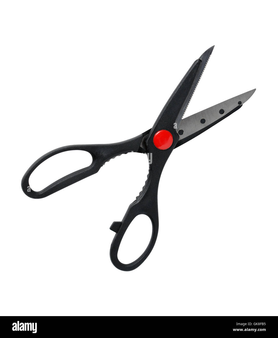 Modern Black Scissors Stock Photo - Alamy