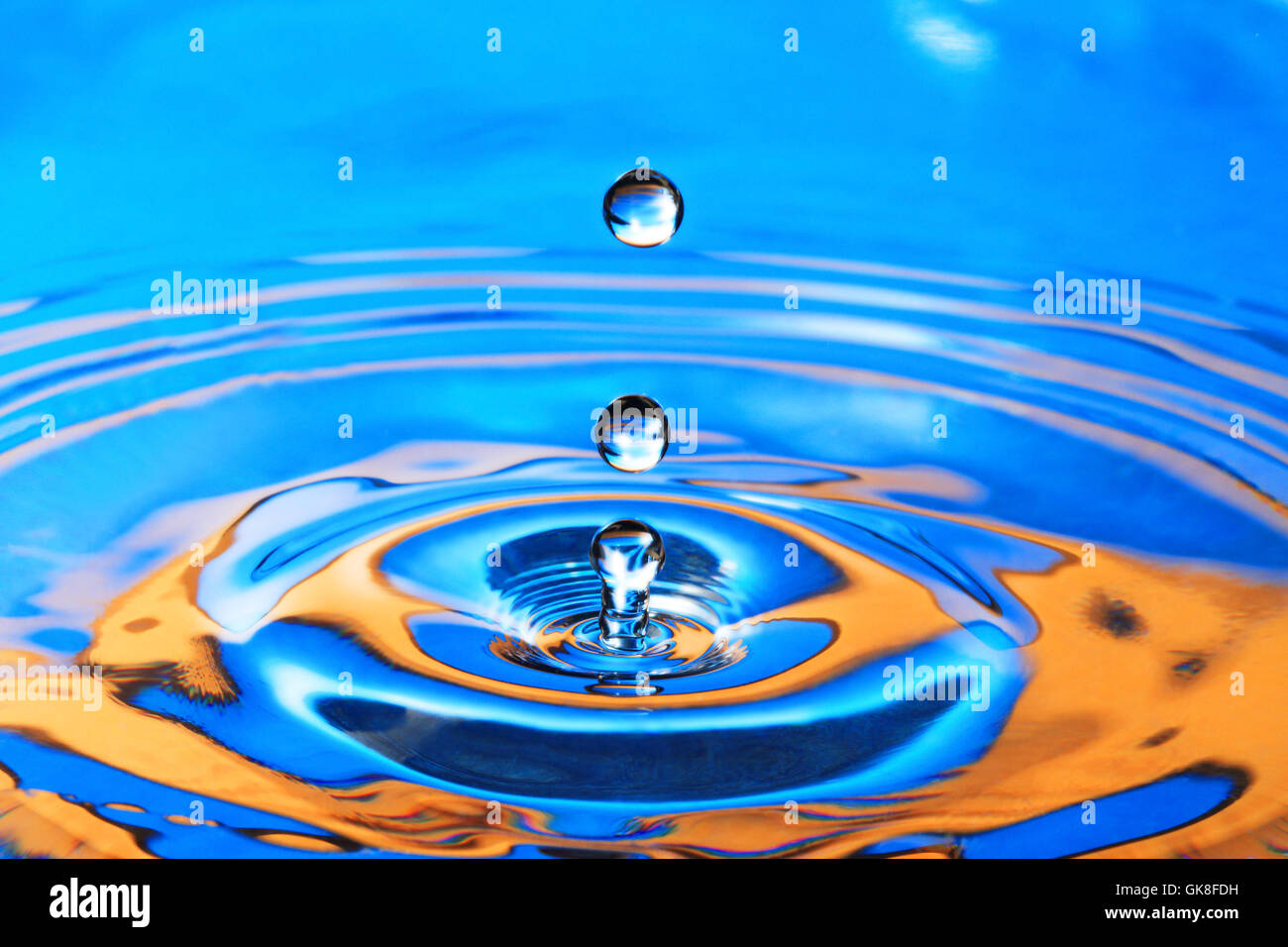 raindrop abstract rain Stock Photo - Alamy