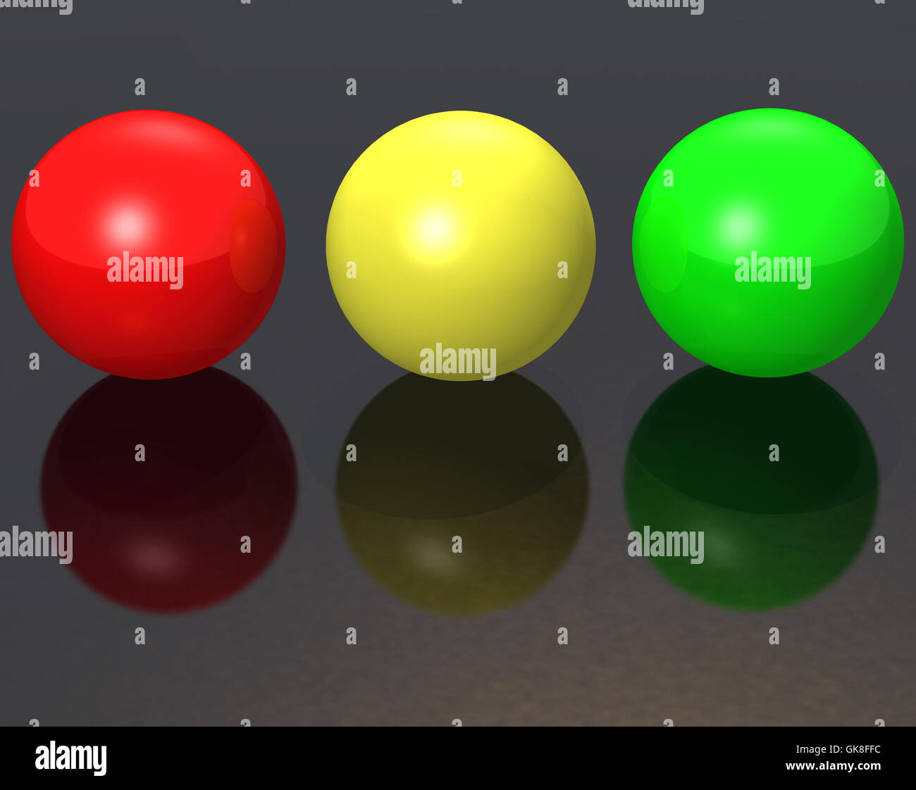 metal color spheres Stock Photo - Alamy