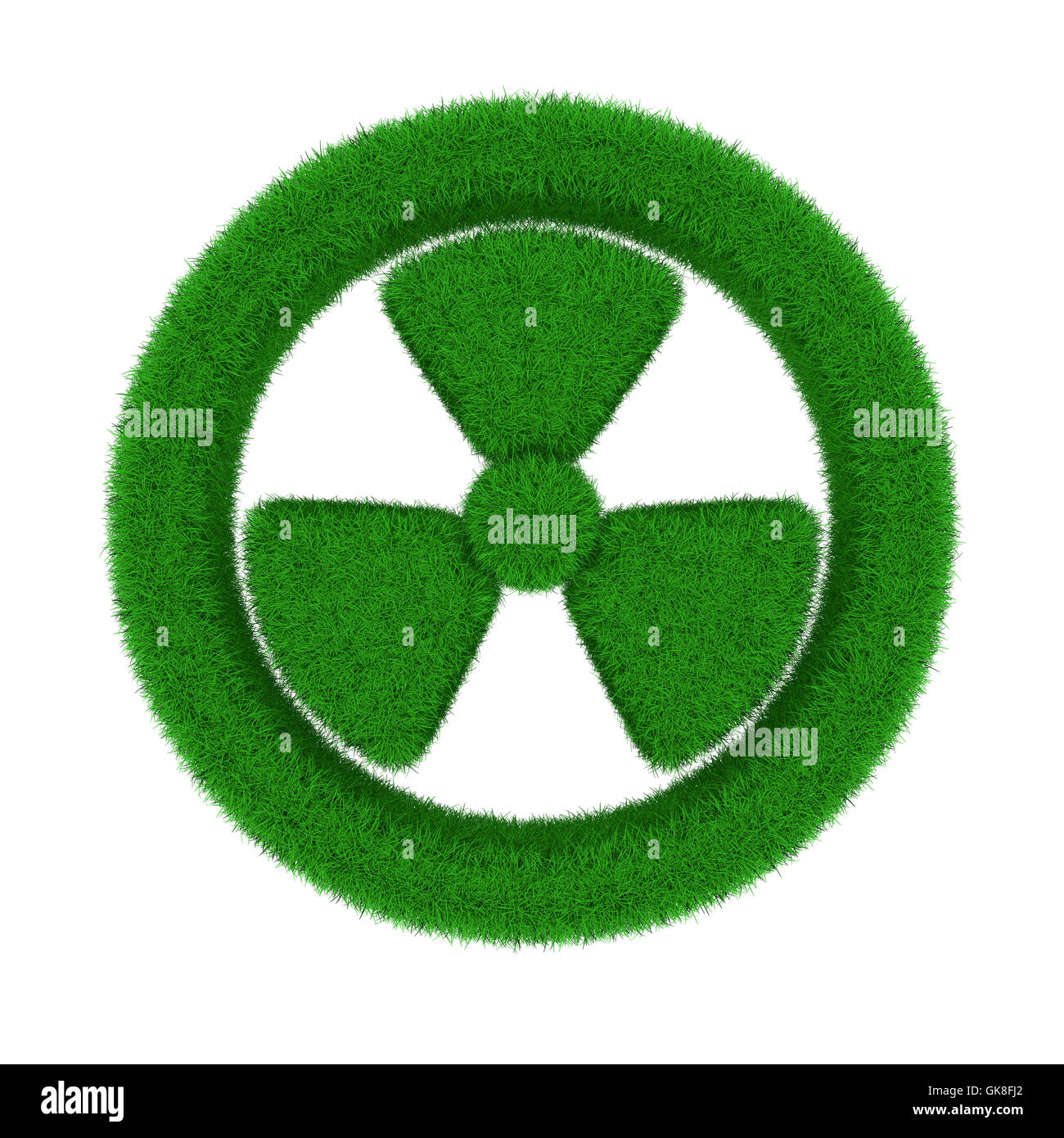 Radioactive Sign Green