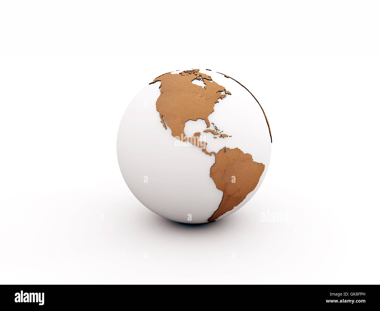 earth isolated on white background Stock Photo - Alamy