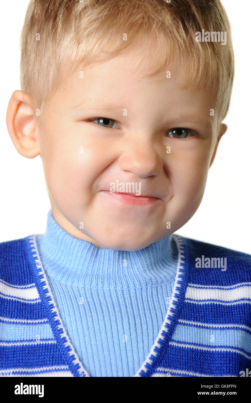 Portrait of the little boy Stock Photo - Alamy