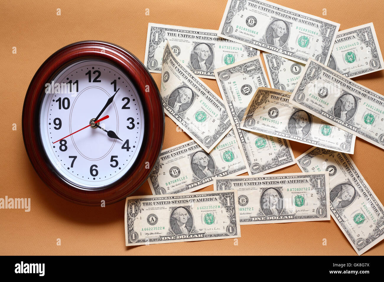 Time Is Money Stock Photo - Alamy