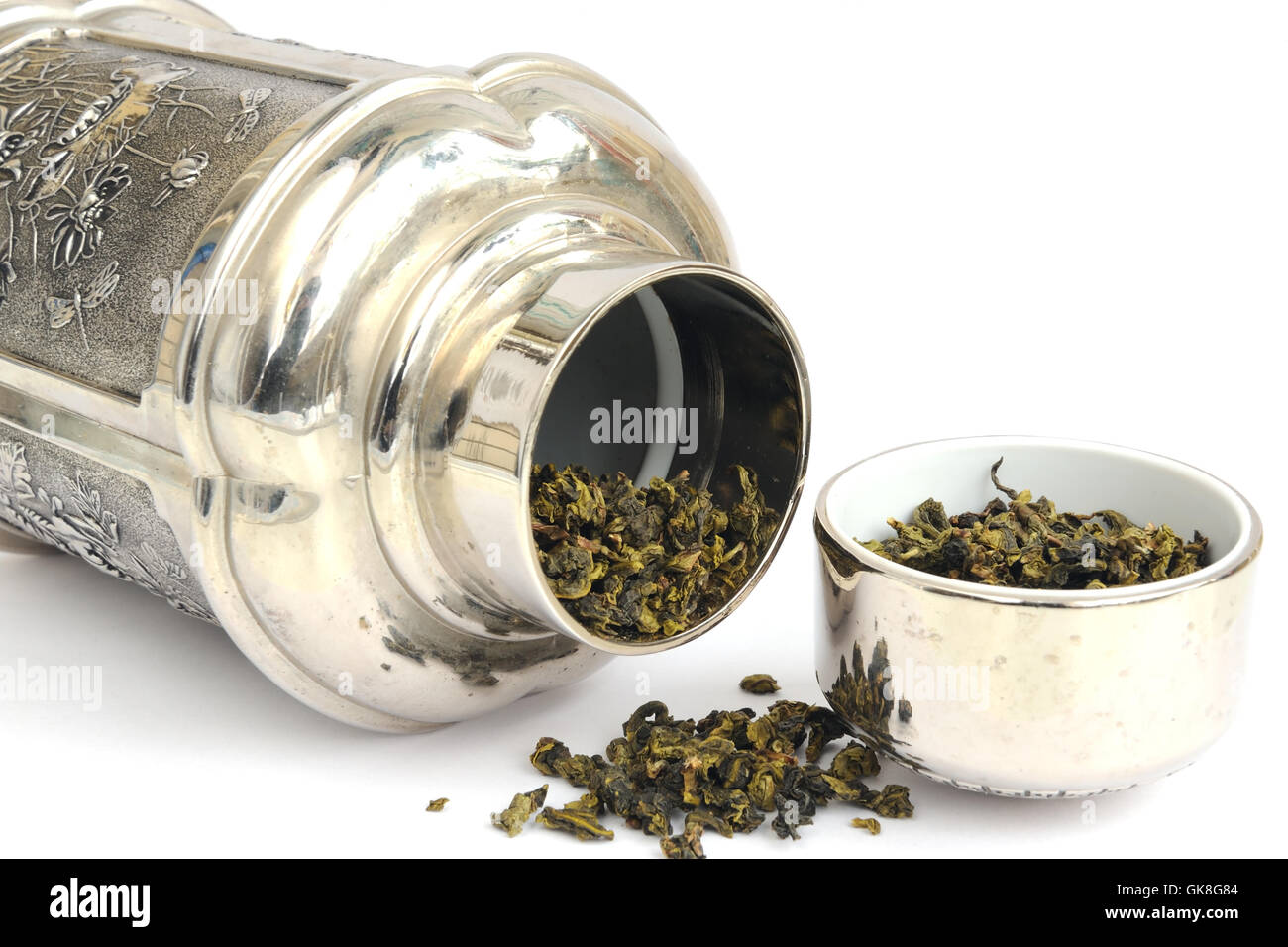 tea leaf object Stock Photo - Alamy