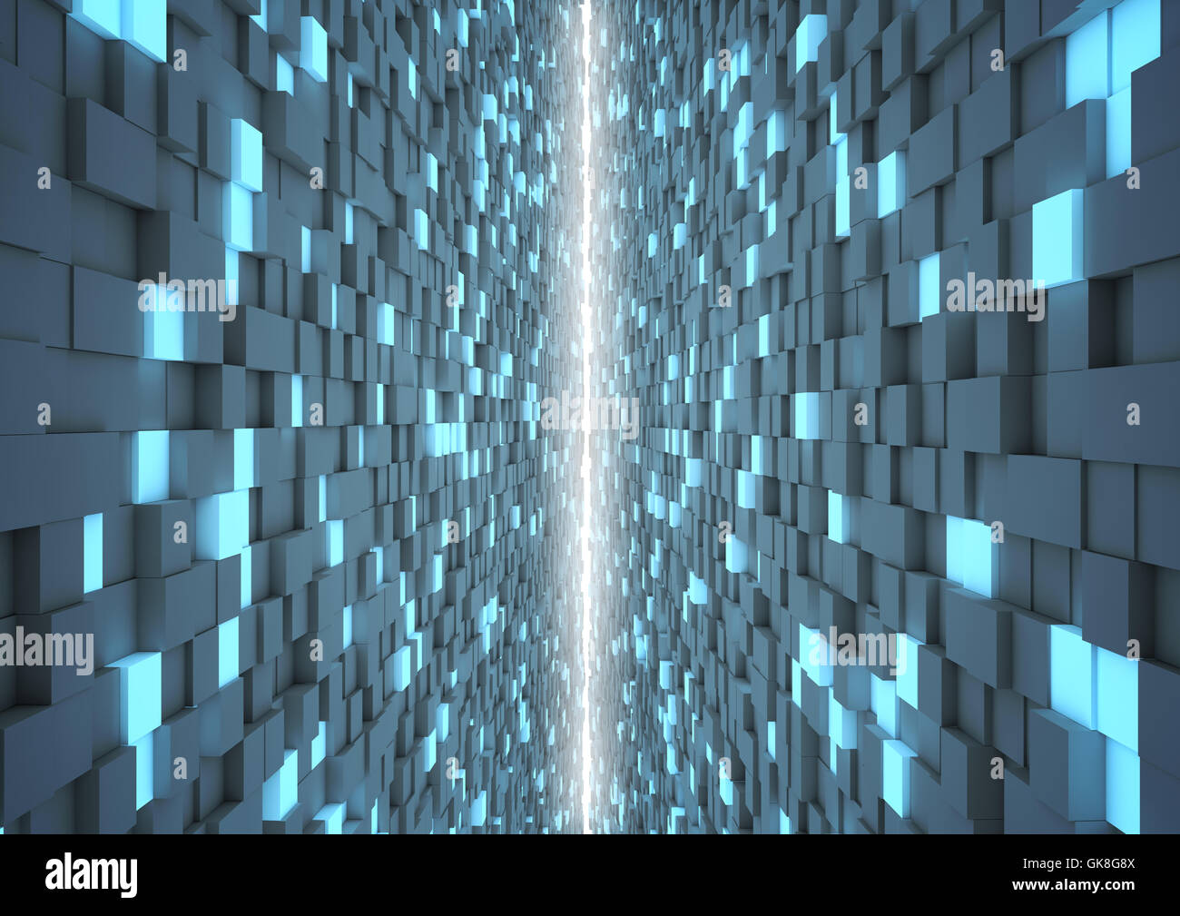 blue object art Stock Photo - Alamy