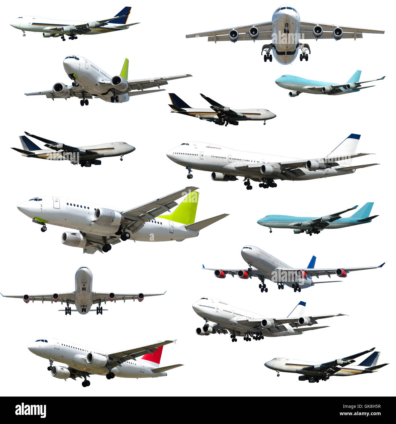 Plane collection. High resolution Stock Photo - Alamy