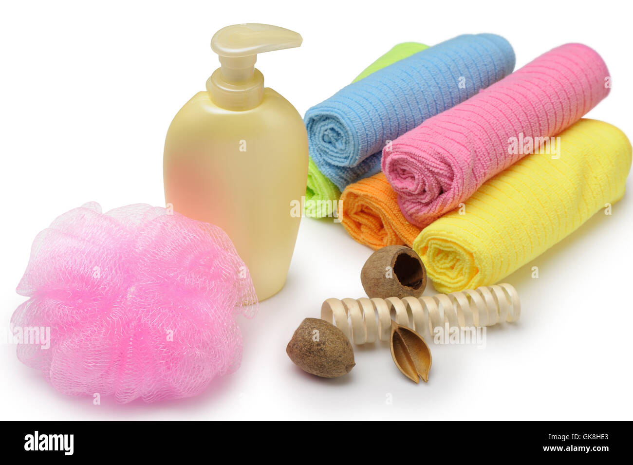 Set of objects for personal hygiene Stock Photo - Alamy