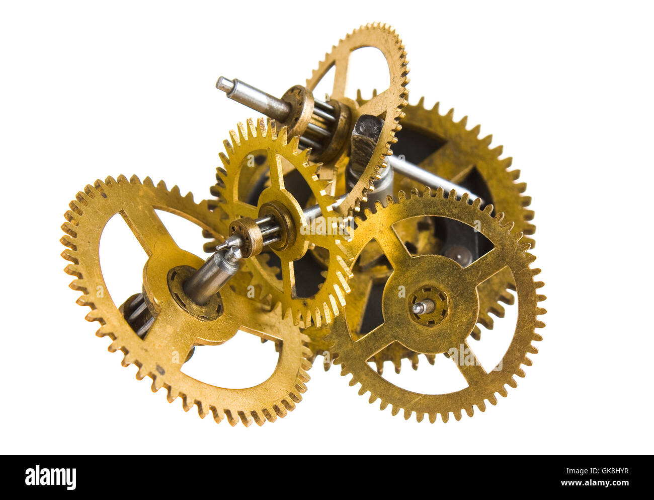 Gear of the clock Stock Photo - Alamy