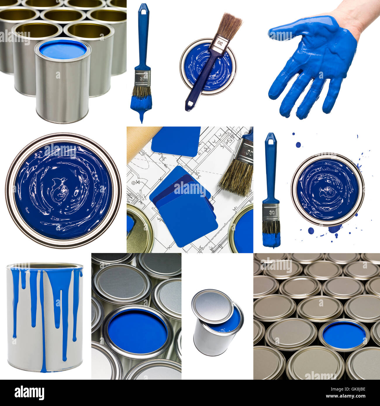 Blue objects model hi-res stock photography and images - Alamy