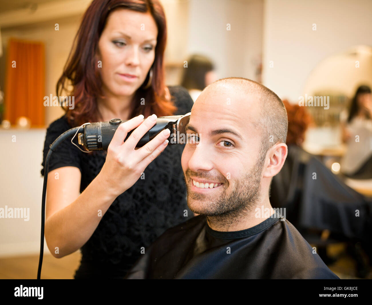laugh laughs laughing Stock Photo - Alamy