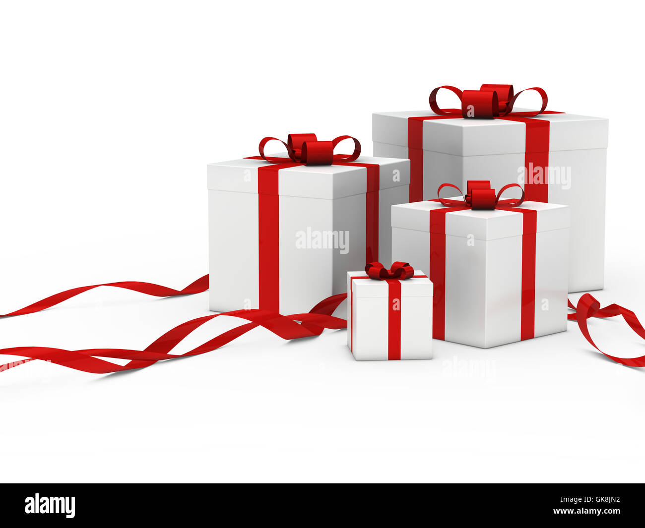 Illustration wrapped present box hi-res stock photography and images ...