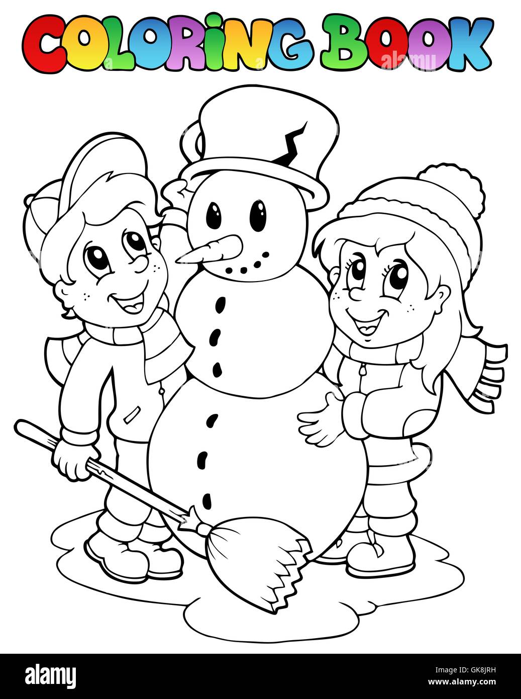 colour winter paint Stock Photo - Alamy