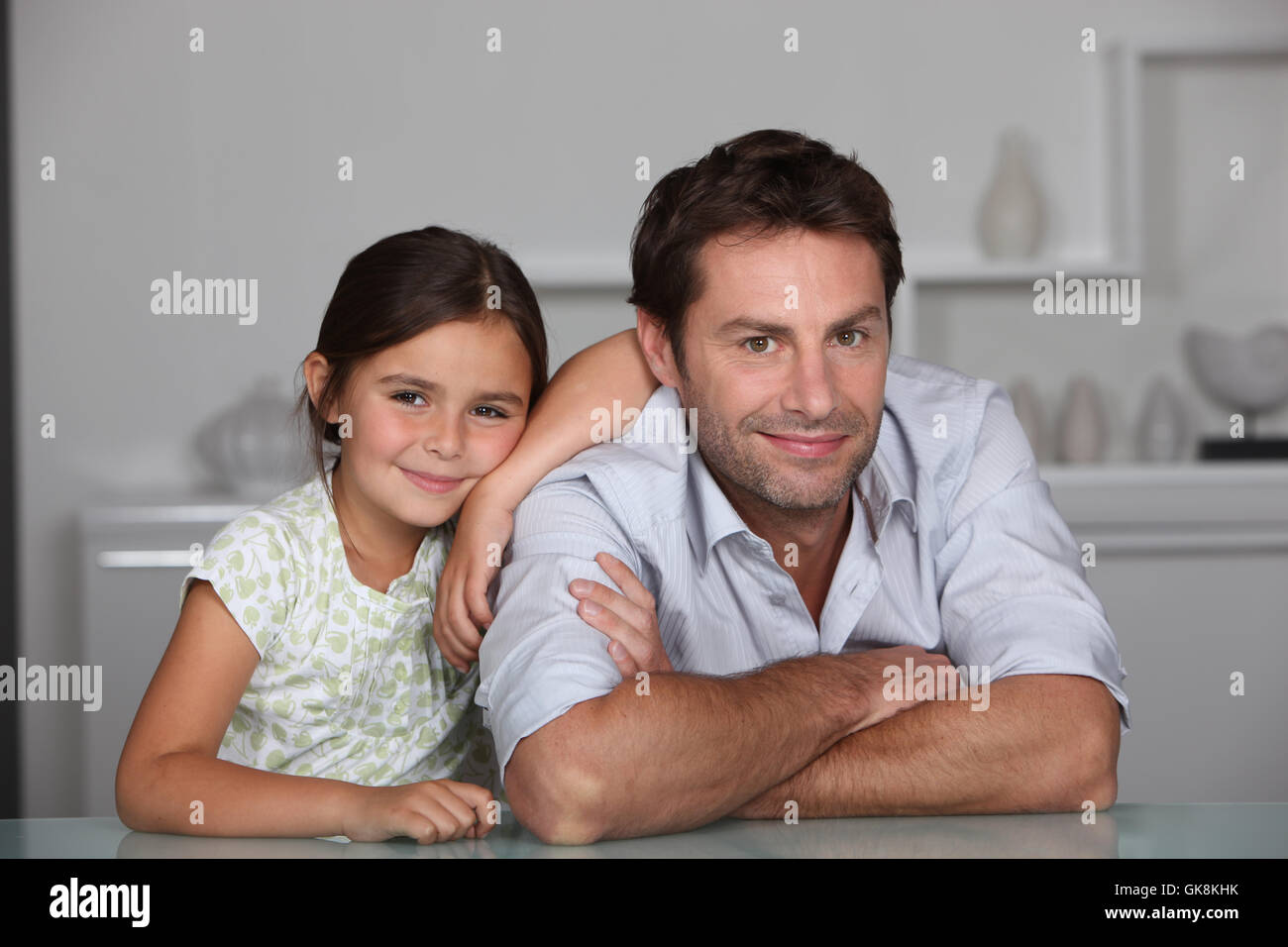 childhood parent dad Stock Photo - Alamy