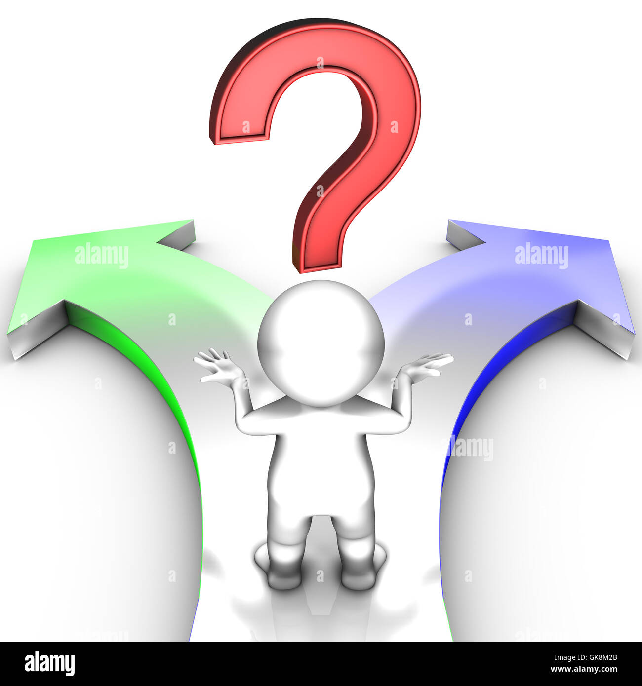 character decision choice Stock Photo - Alamy