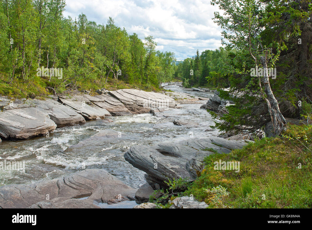 river in lapland Stock Photo - Alamy