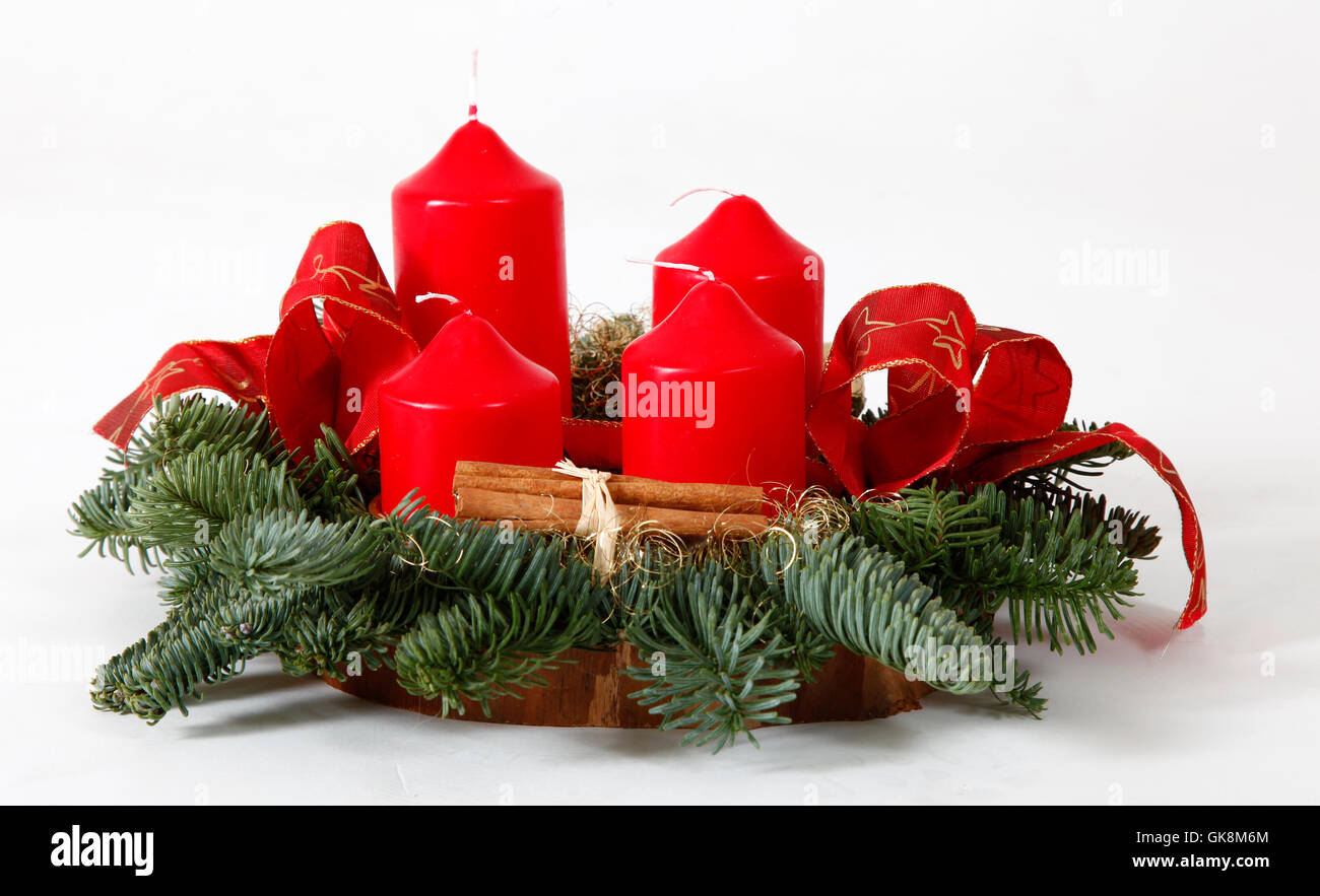 Christmas advent wreath hi-res stock photography and images - Alamy