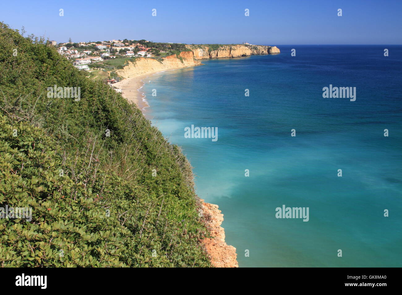 cliffs of algarve Stock Photo - Alamy