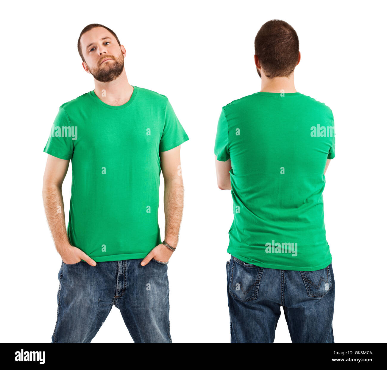 isolated green male Stock Photo - Alamy