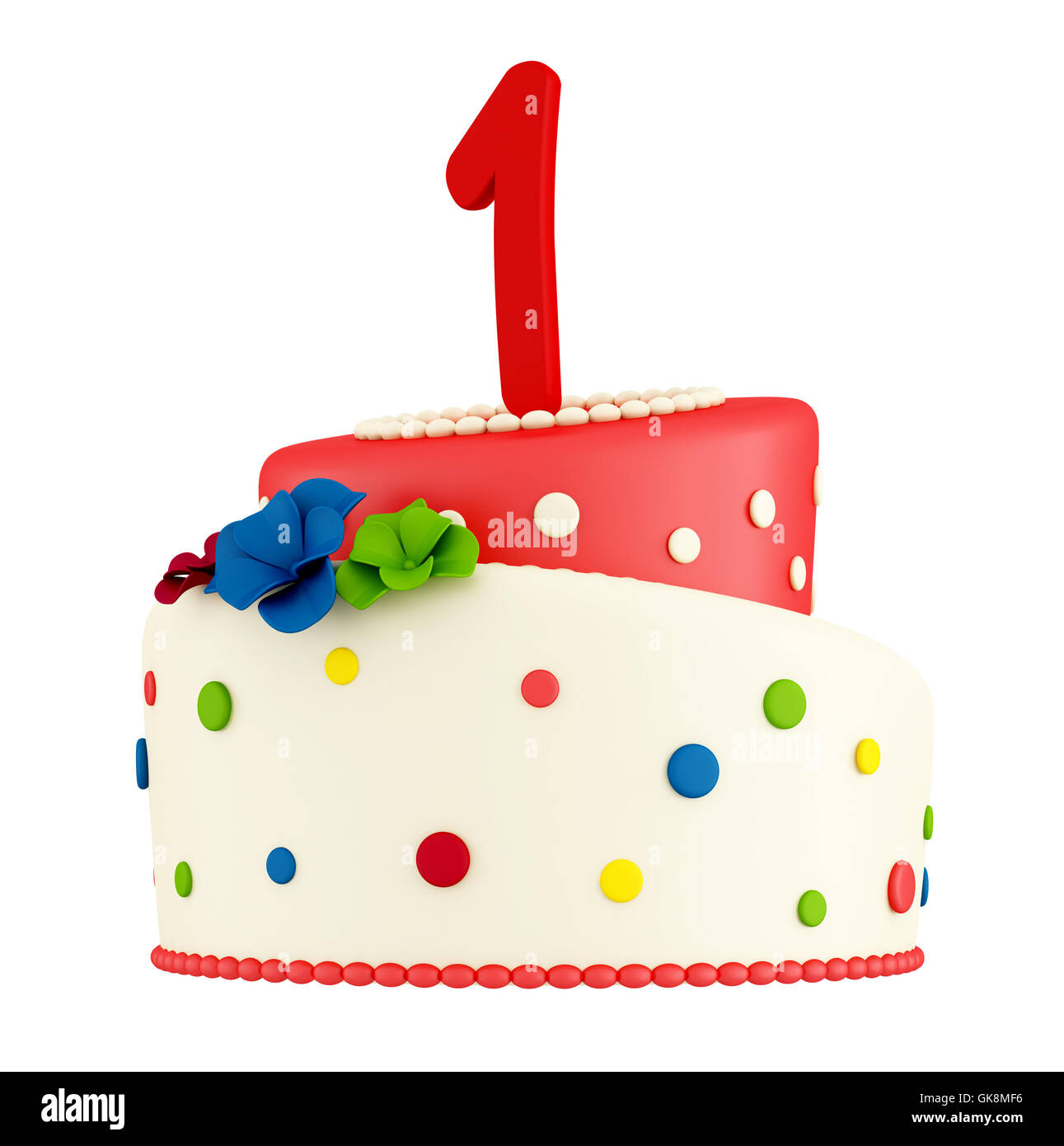 Cheerful cake Cut Out Stock Images & Pictures - Alamy