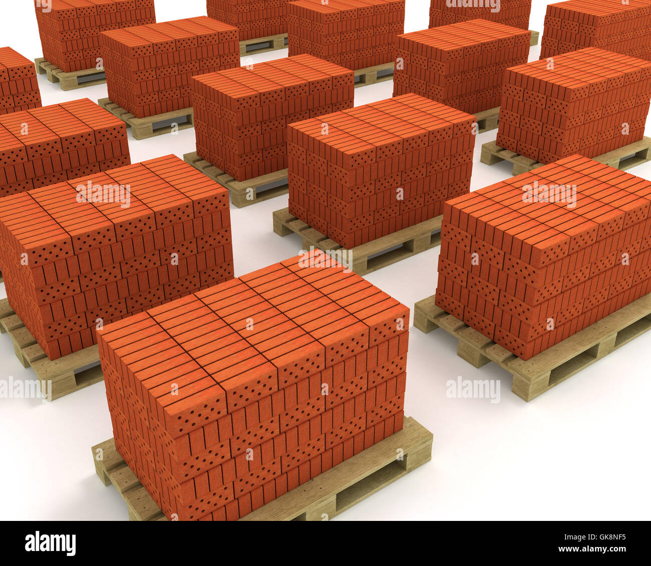 brick stack heap Stock Photo - Alamy