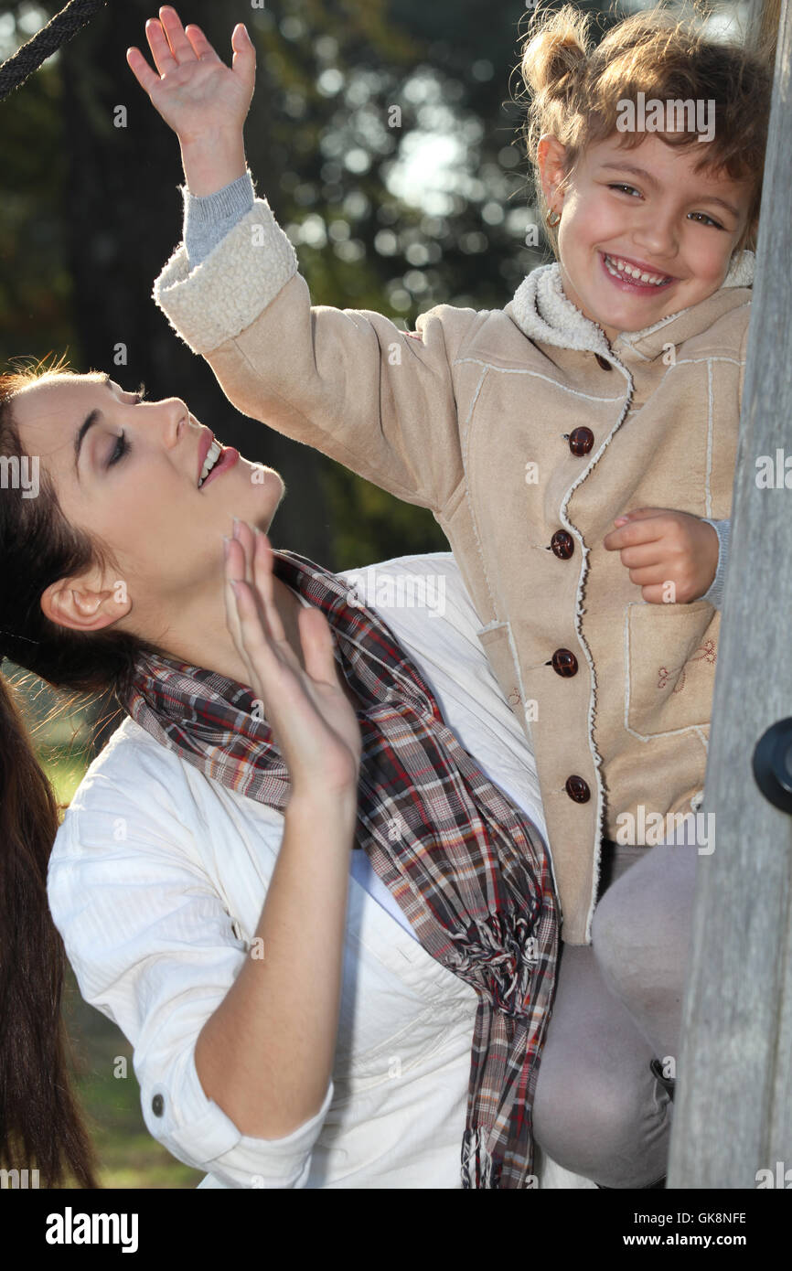 Tall daughter short mom hi-res stock photography and images - Alamy