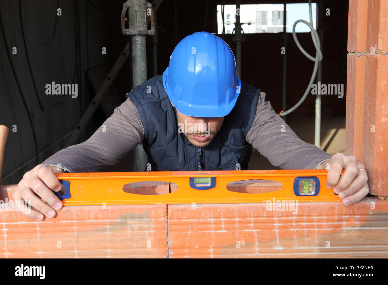 Brick cement test checking testing hi-res stock photography and images ...