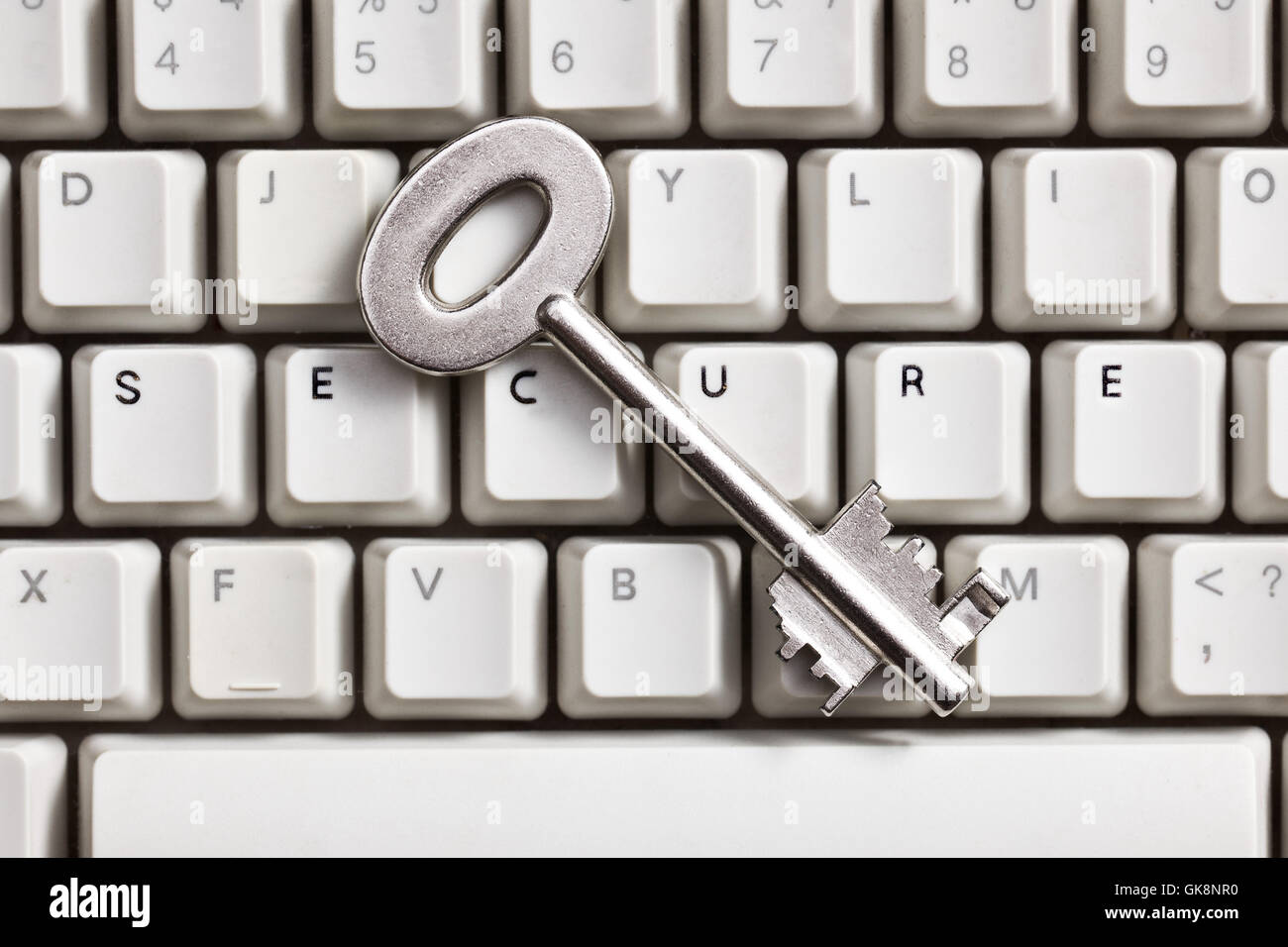 keyboard key password Stock Photo - Alamy