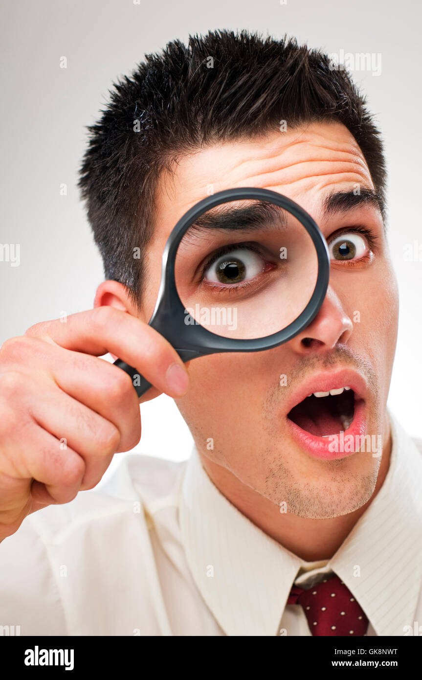 look glancing see Stock Photo - Alamy