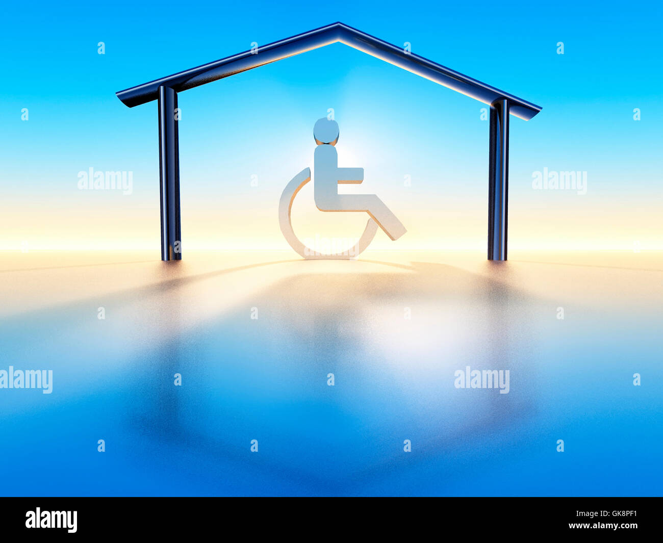 wheelchair health wheel Stock Photo - Alamy
