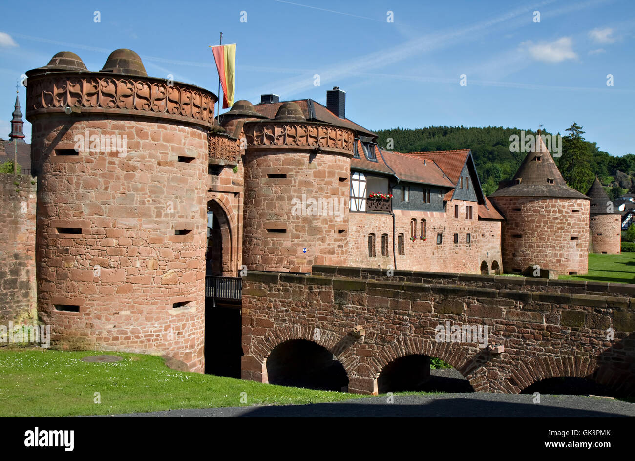 germany german federal republic medieval Stock Photo - Alamy