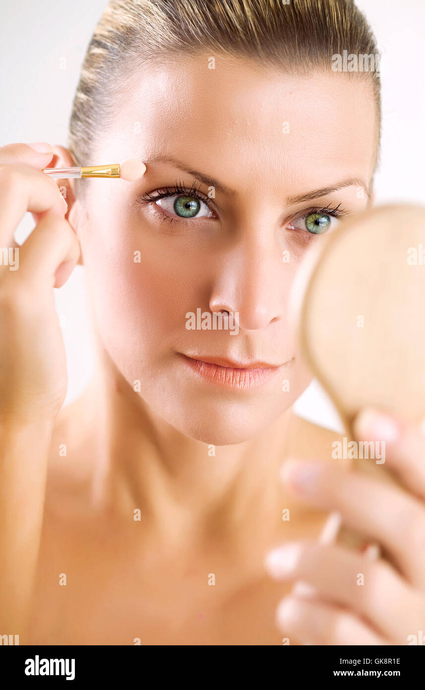 woman female face Stock Photo - Alamy