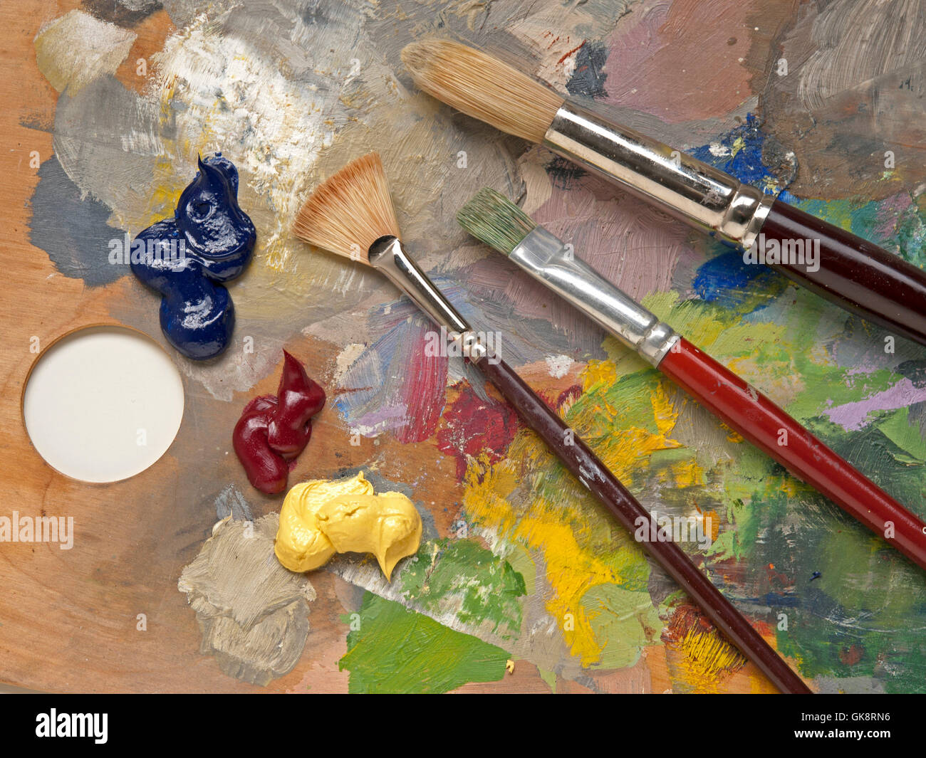 colour paint artist Stock Photo - Alamy