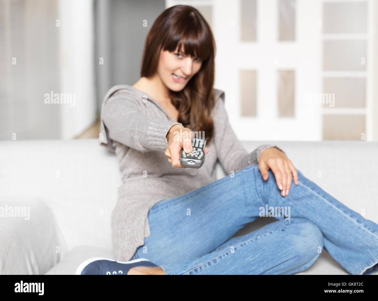 Tv off switch hi-res stock photography and images - Alamy
