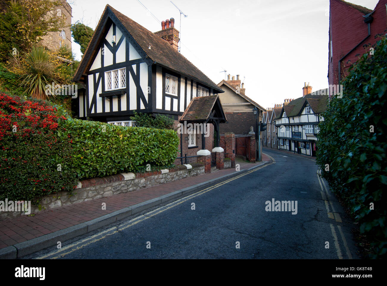 cottage community village Stock Photo - Alamy