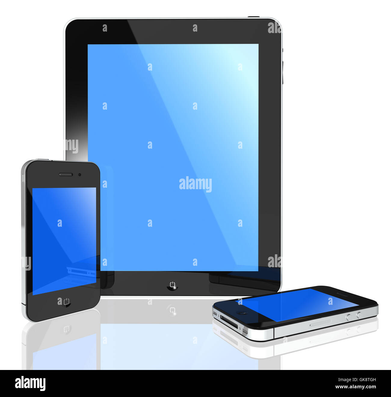 blue electronics black Stock Photo - Alamy