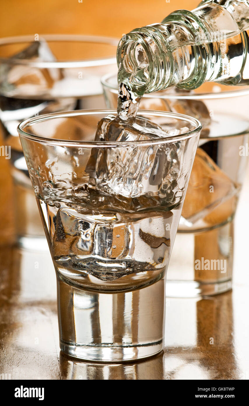glass chalice tumbler Stock Photo - Alamy