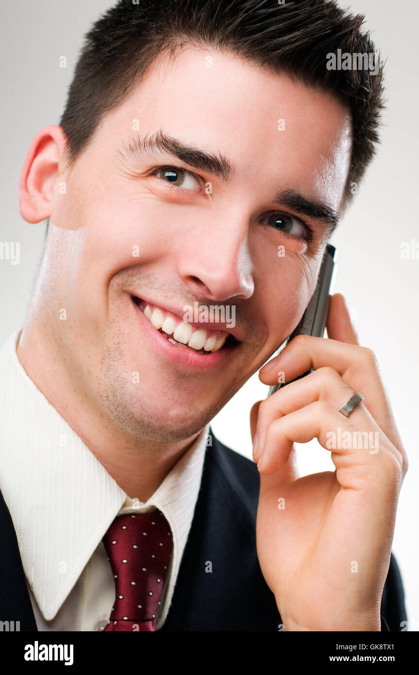 telephone phone talk Stock Photo - Alamy