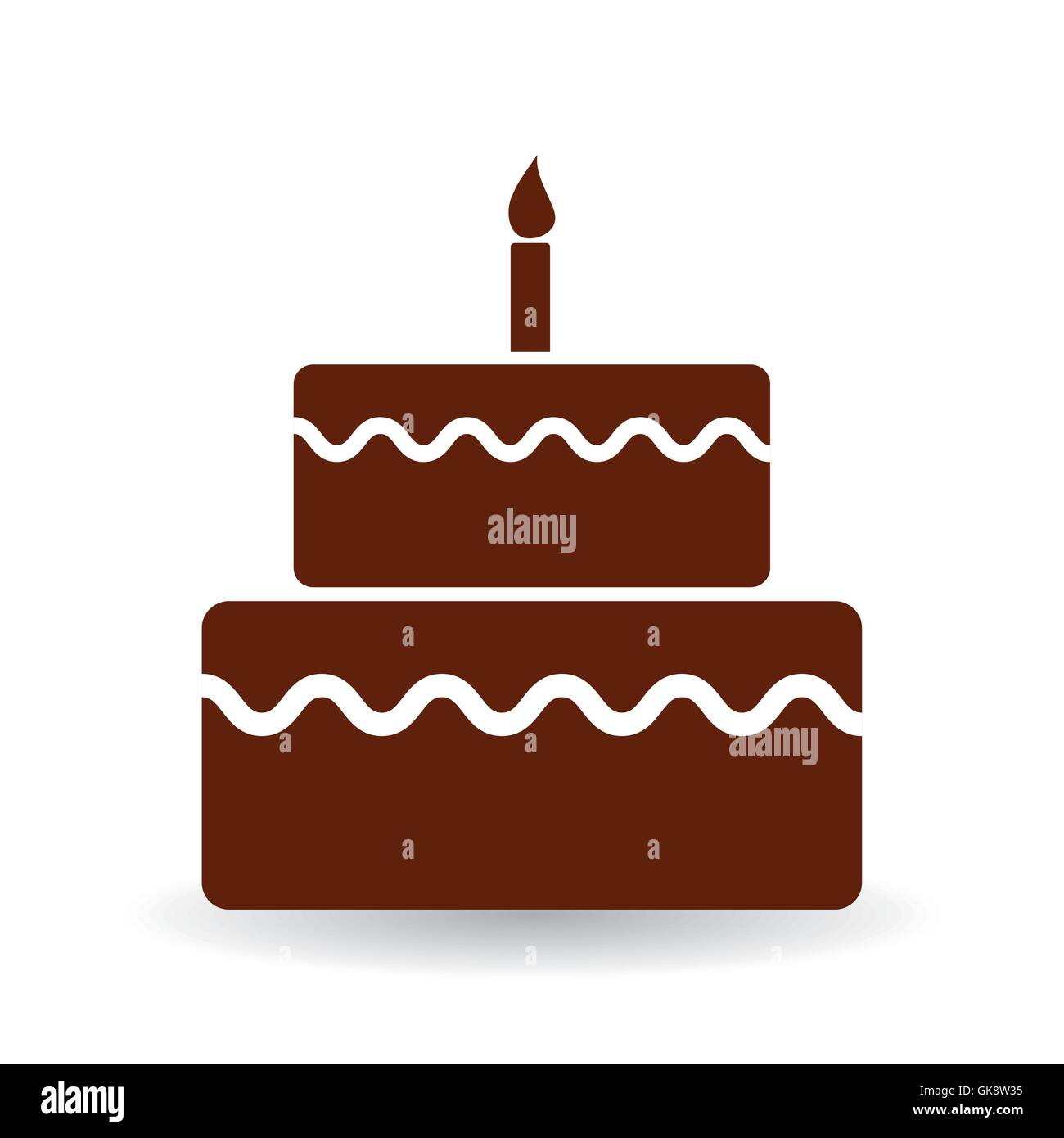 cake icon design Stock Vector Image & Art - Alamy