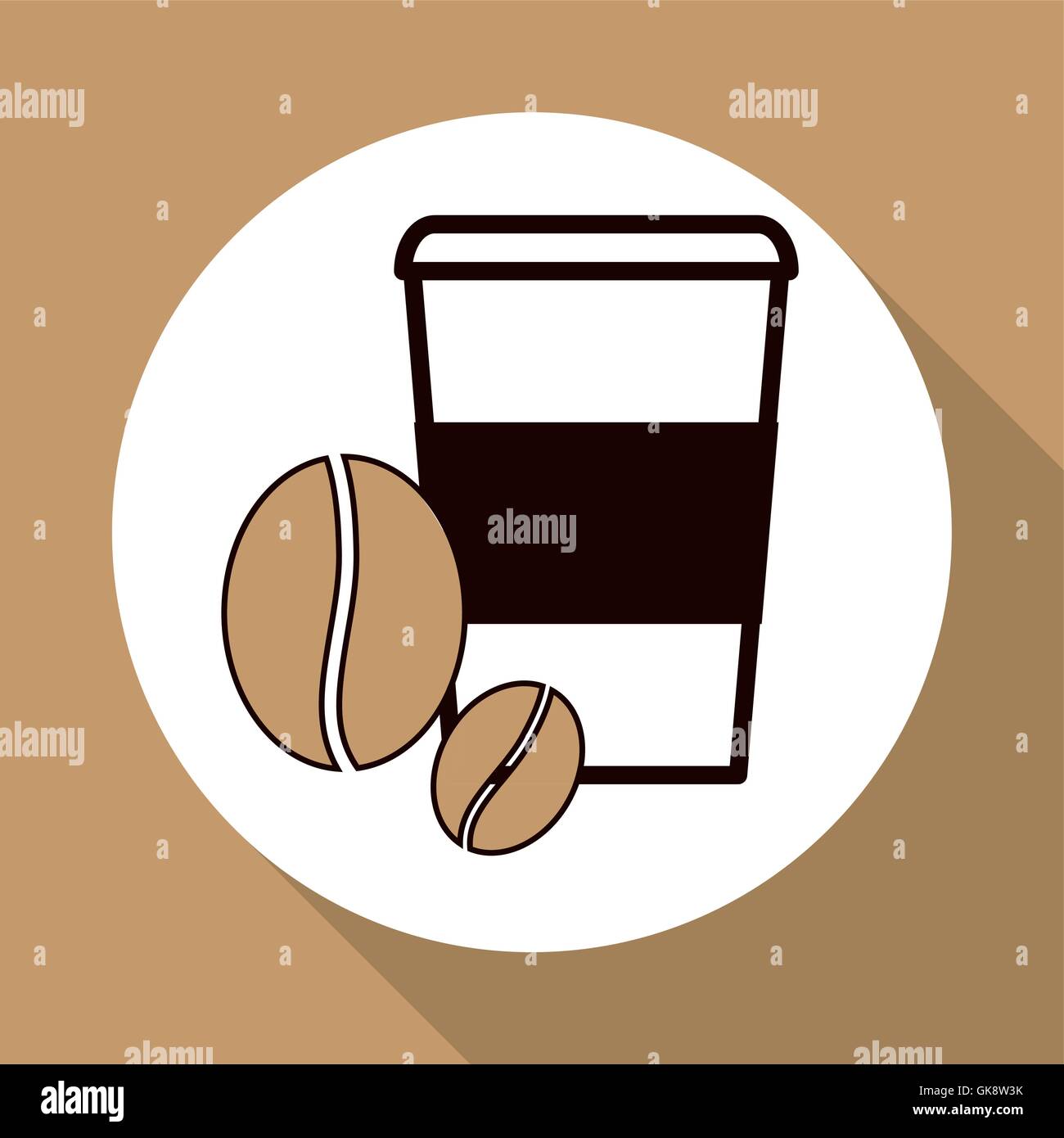 coffee mug design , vector illustration Stock Vector Image & Art - Alamy