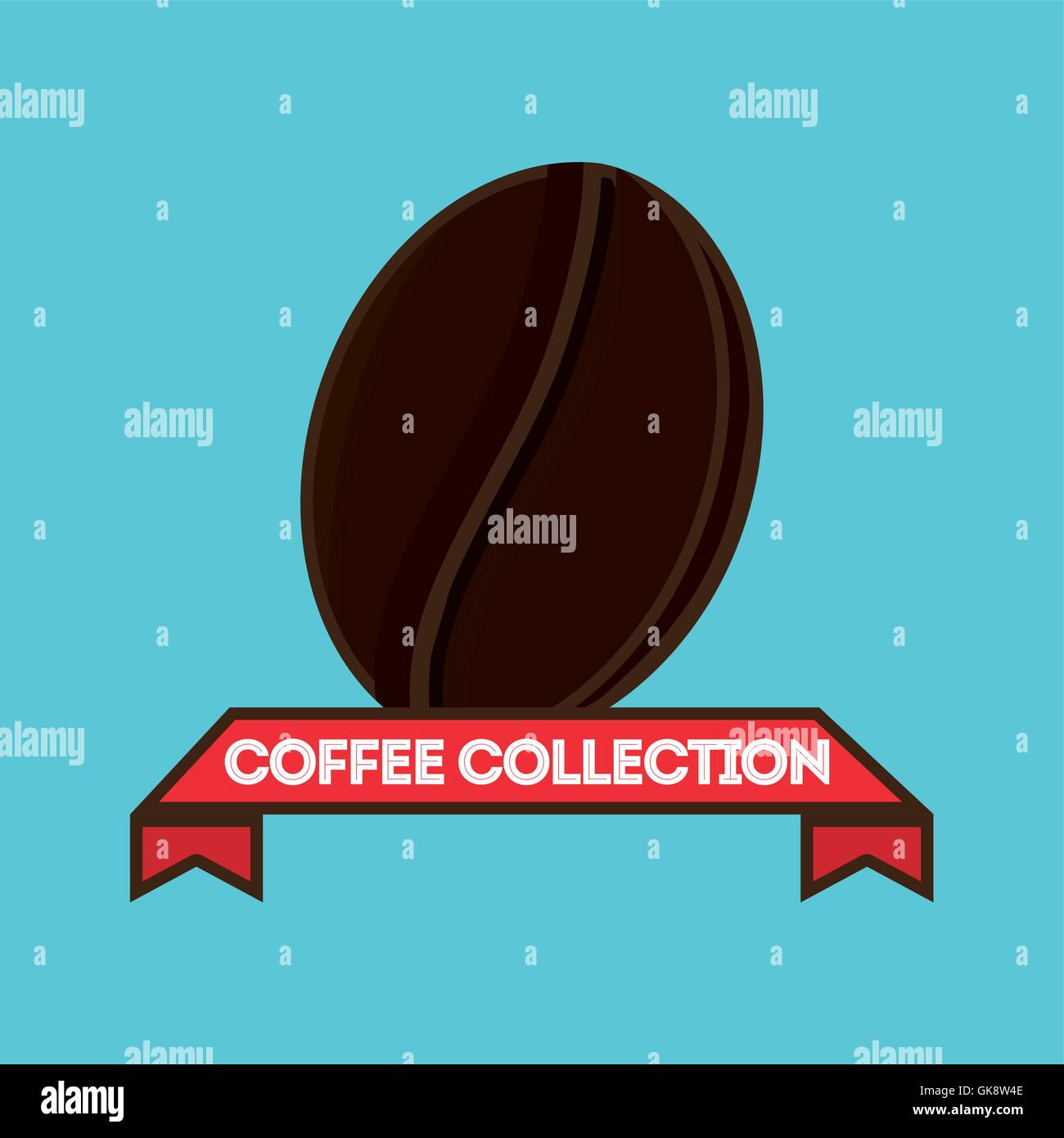 coffee bean design , vector illustration Stock Vector Image & Art - Alamy