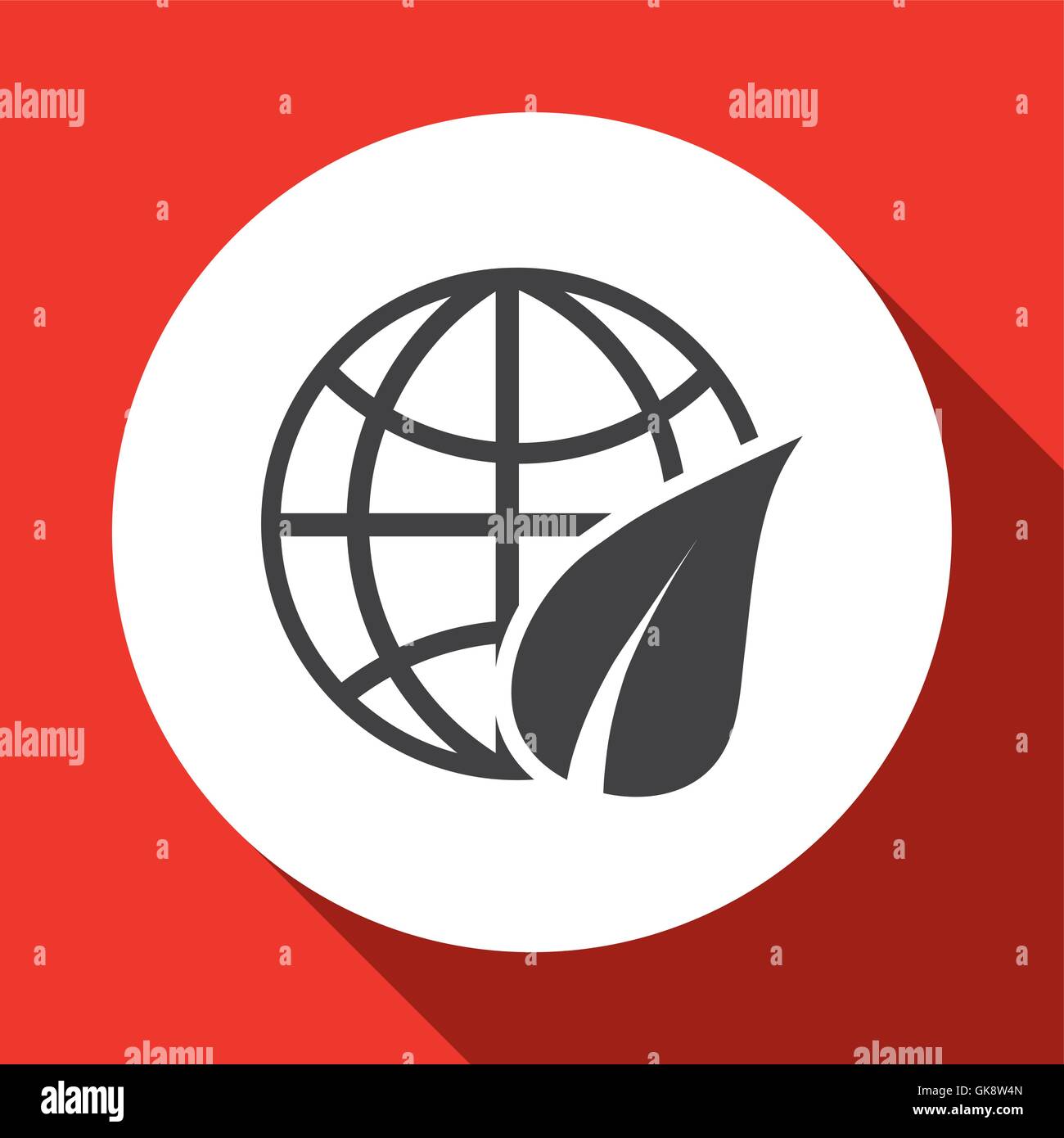 eco leaf design , vector illustration Stock Vector Image & Art - Alamy