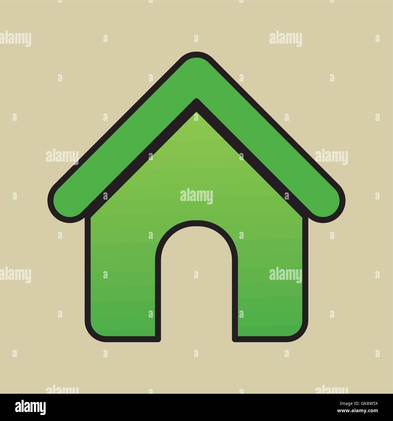 eco house design , vector illustration Stock Vector Image & Art - Alamy
