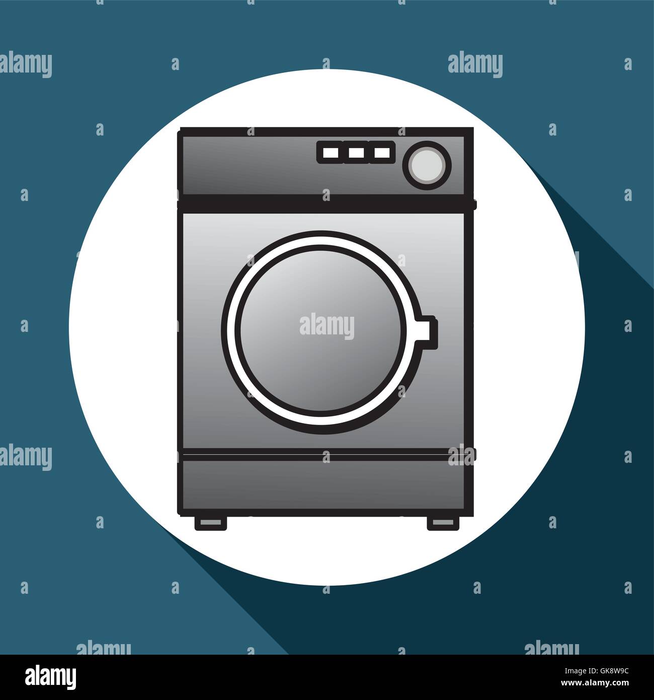 washer icon design , vector illustration Stock Vector Image & Art - Alamy