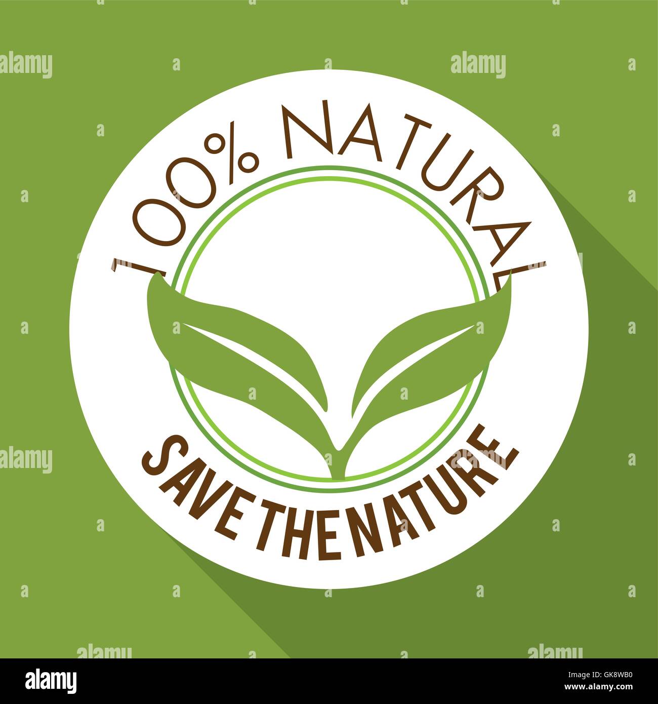 Natural product design , vector illustration Stock Vector Image & Art ...