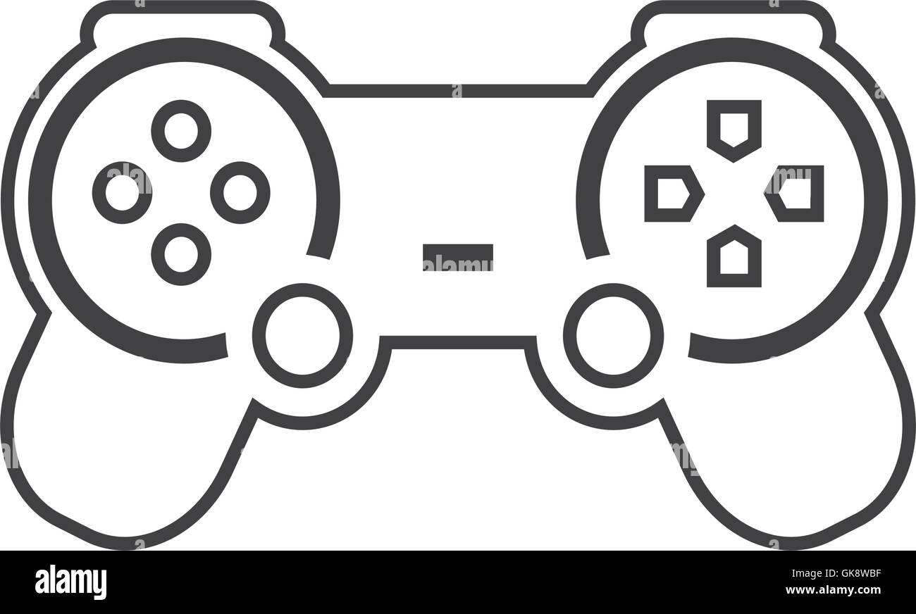 videogame control game design Stock Vector Image & Art - Alamy