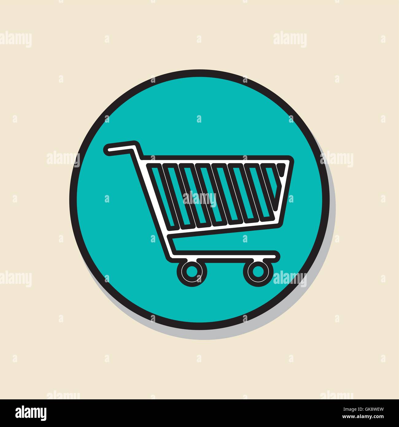 shopping cart design , vector illustration Stock Vector Image & Art - Alamy