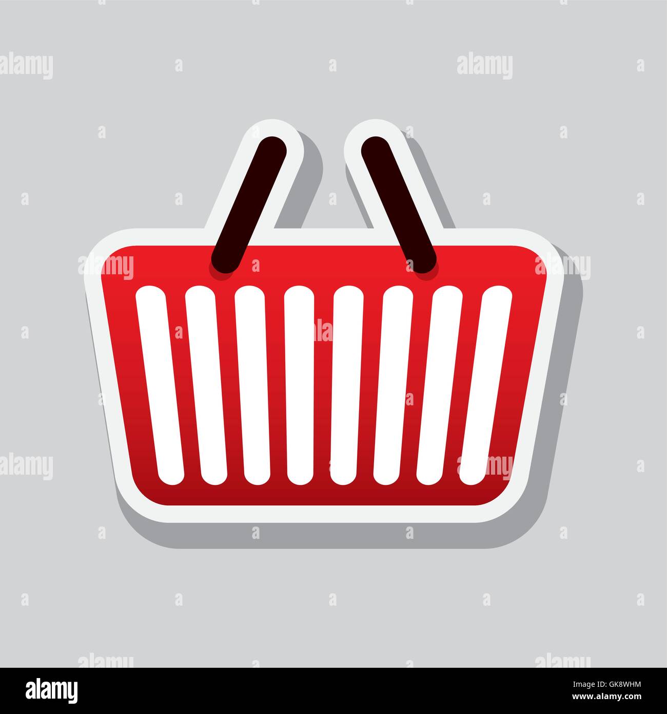 shopping basket design , vector illustration Stock Vector Image & Art ...
