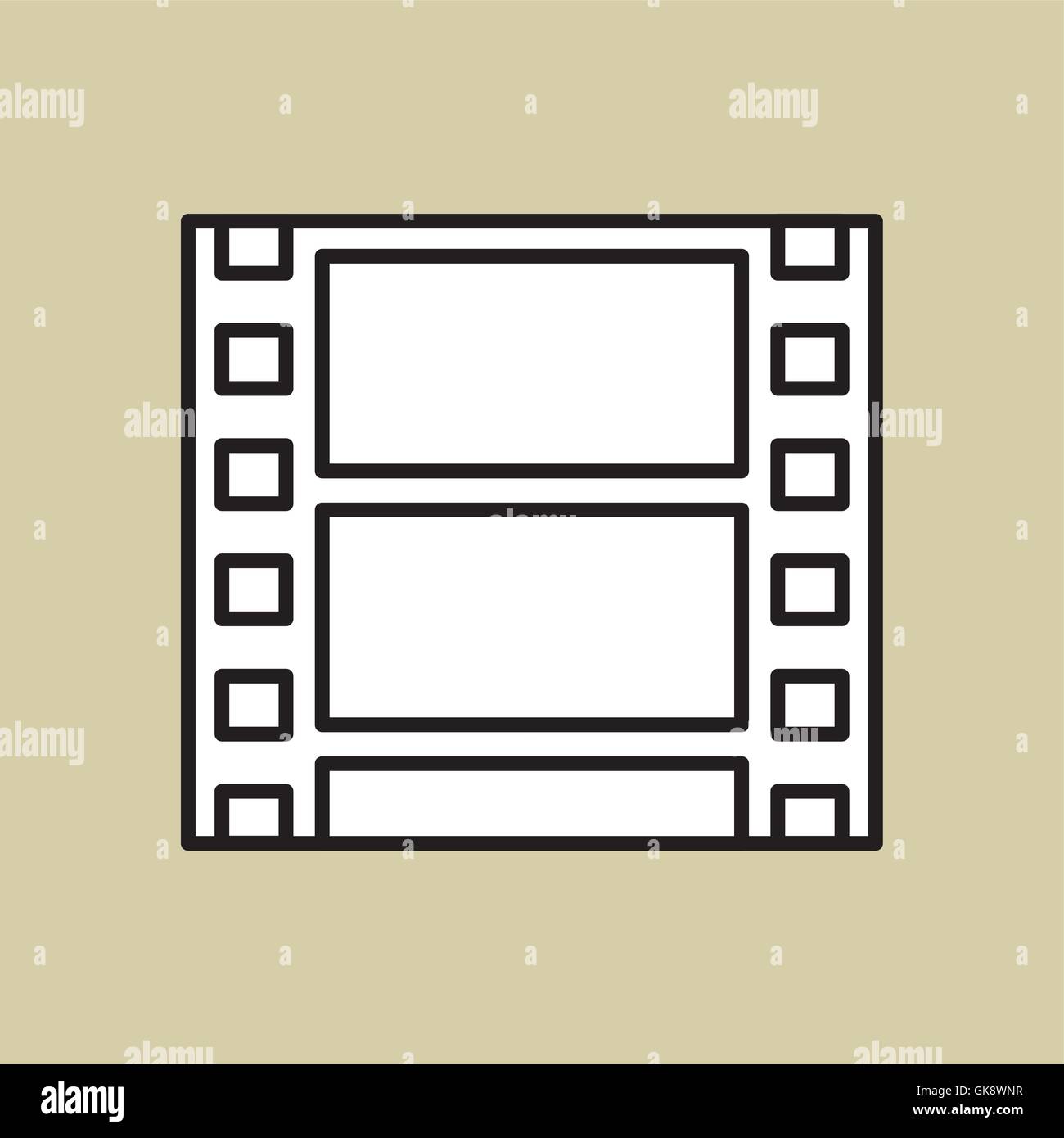 film reel design , vector illustration, vector illustration Stock ...