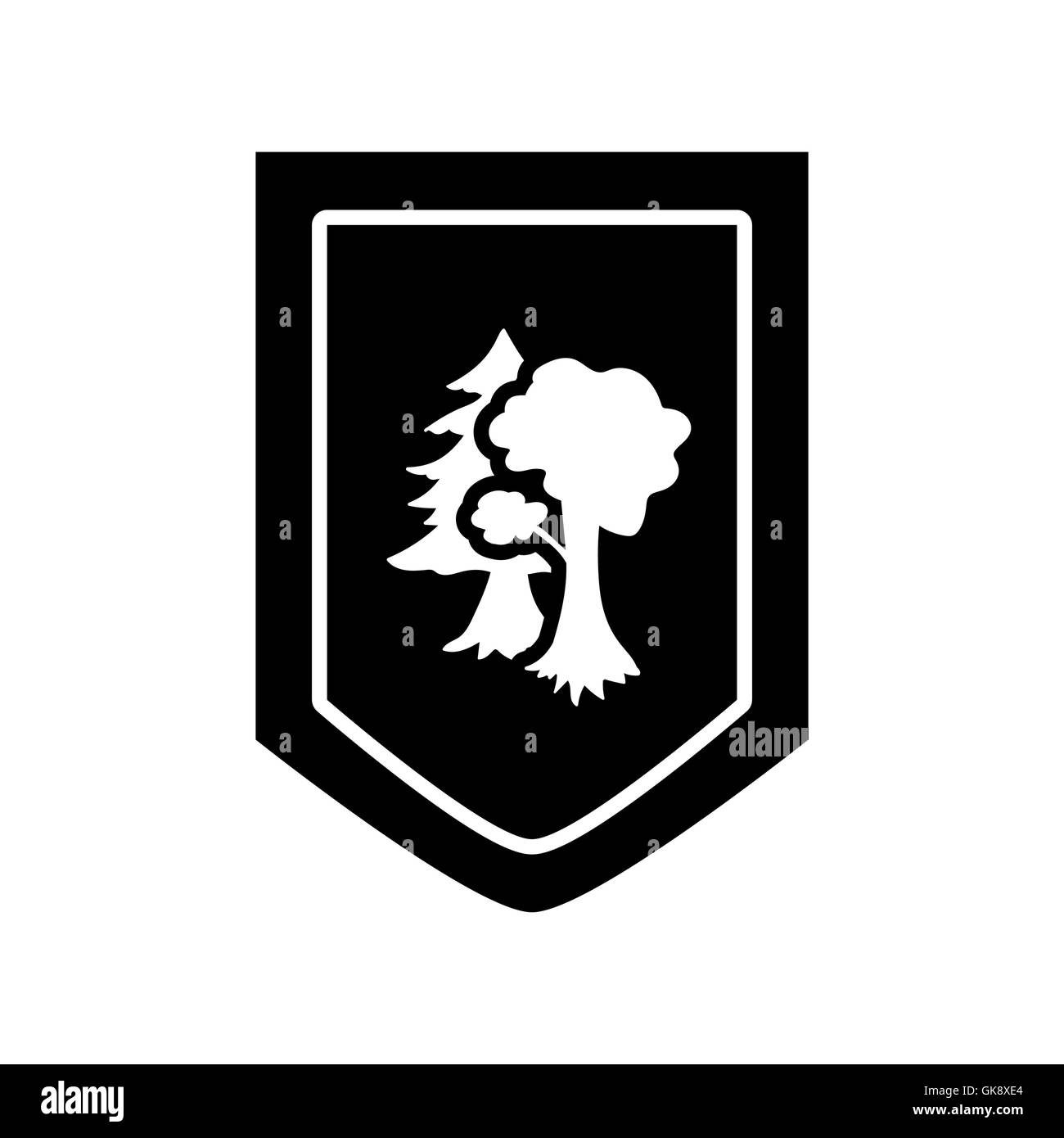 Environment Protection Sticker. Ecology and nature protection icon ...